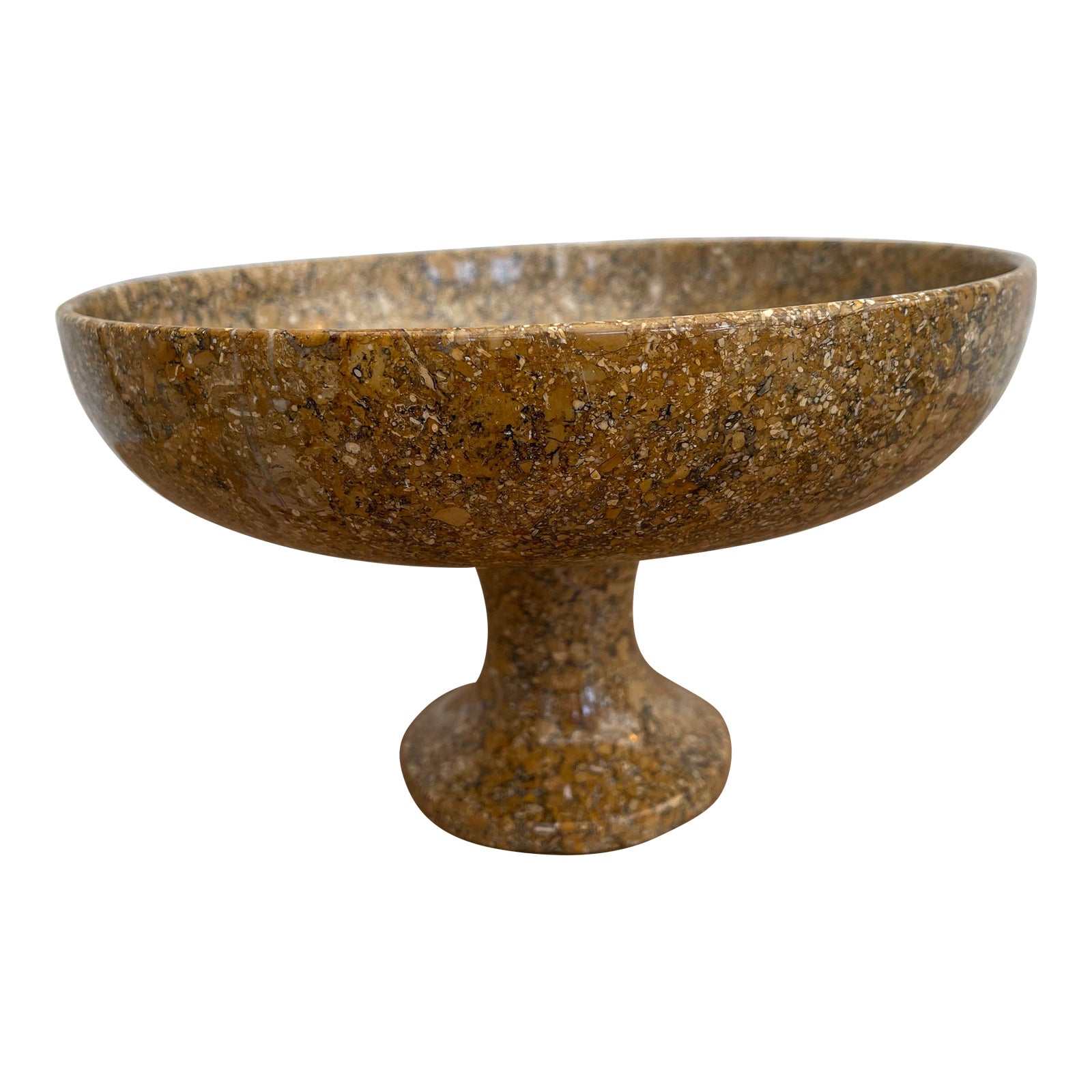 Mid 20th Century Marble Compote | Chairish