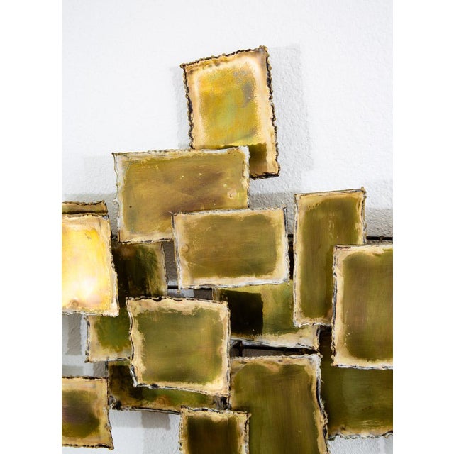 1960s Mid Century Modern Original Art Wall Brutalist Sculpture Abstract ...