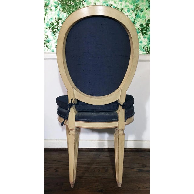 1960s French Balloon Back Side Chairs - a Pair | Chairish