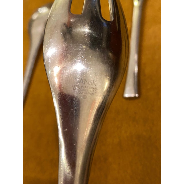 1970s Dansk Odin Stainless Flatware Service for Ten Plus- 50 Pieces ...