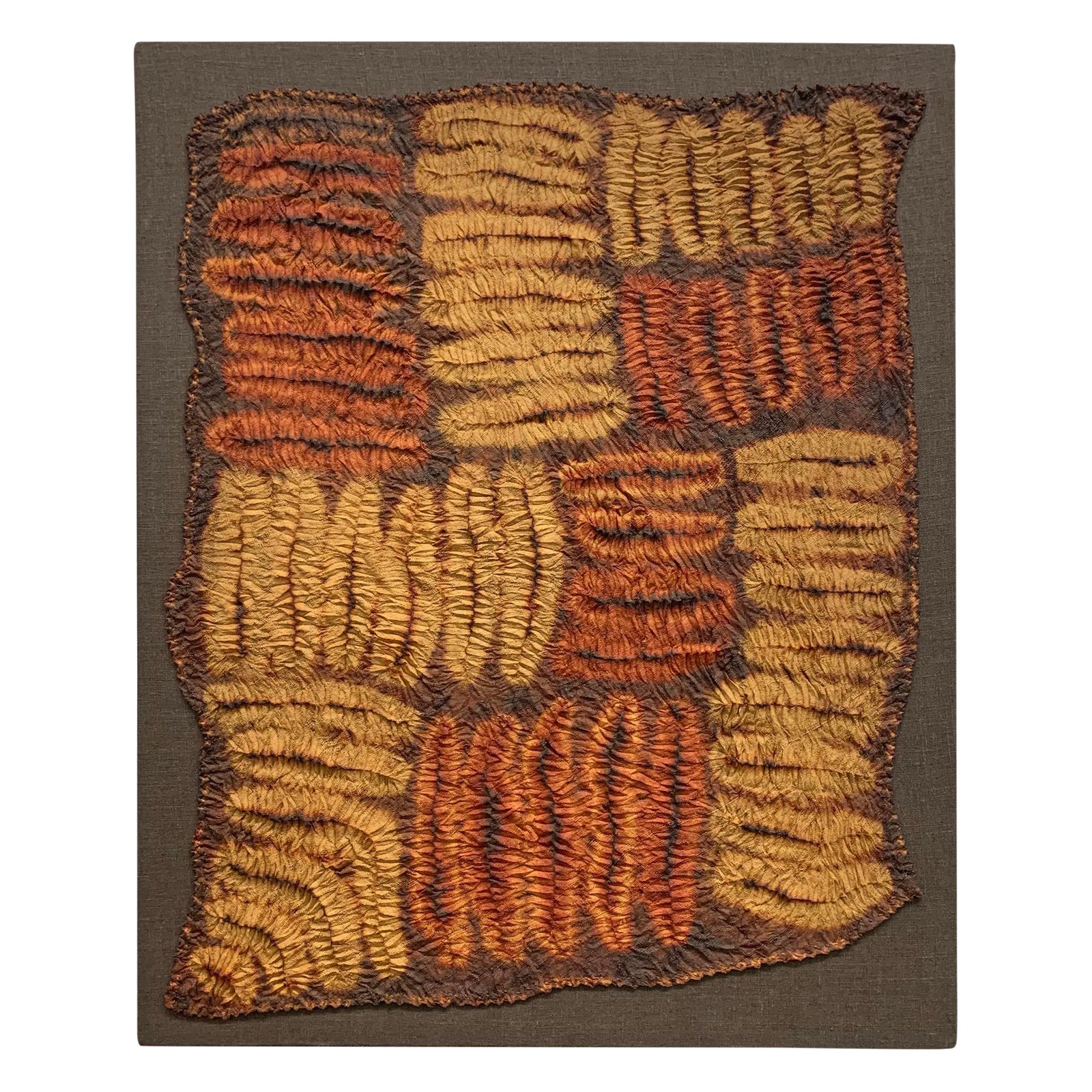 20th Century Tribal Dida Tie-Dyed Ceremonial Kerchief | Chairish