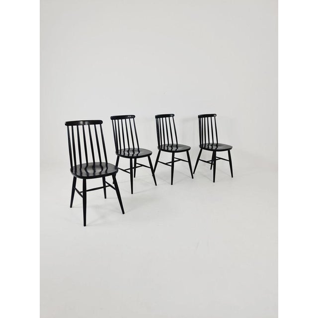 German Dining Chairs by Ilmari Tapiovaara for Möbel Mann, 1960s, Set of ...