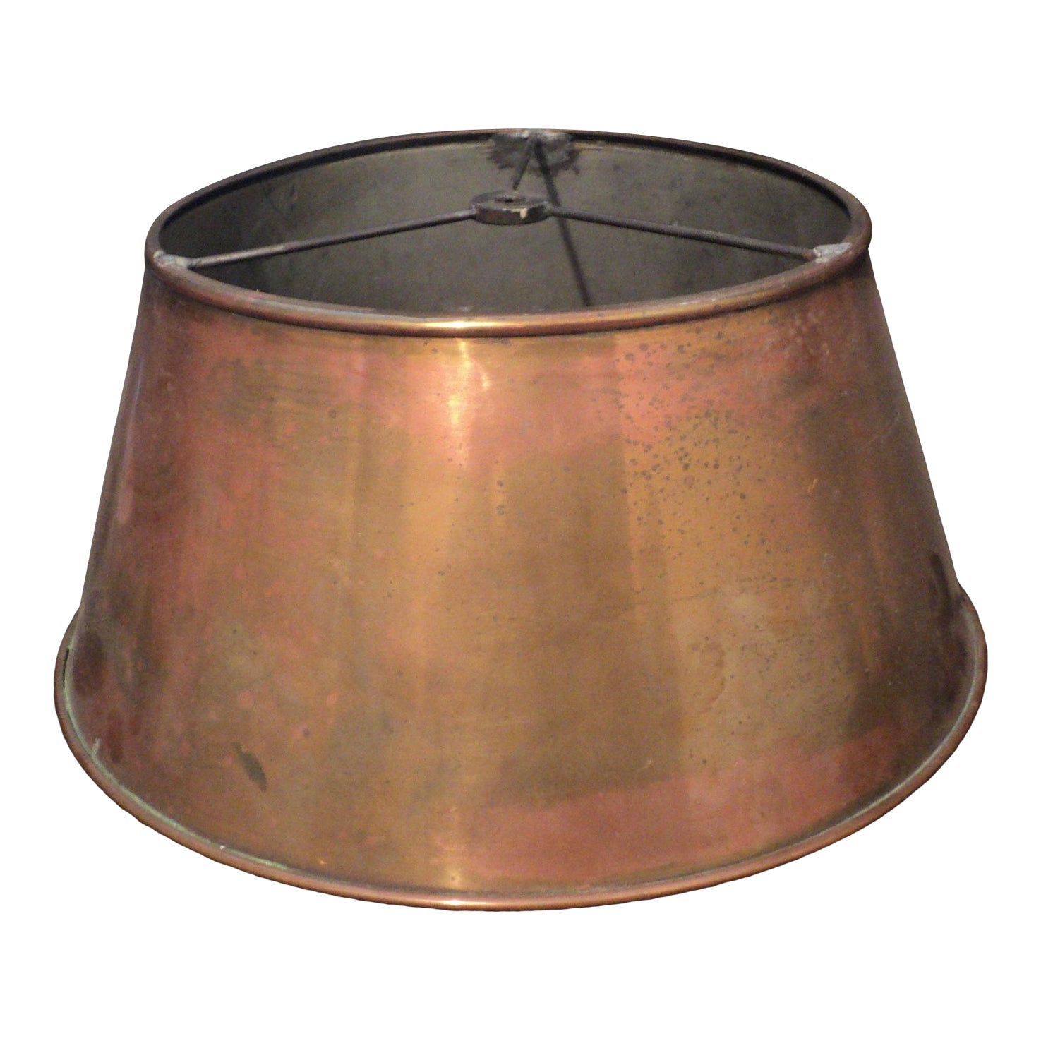Vintage Copper Lamp Shade. | Chairish