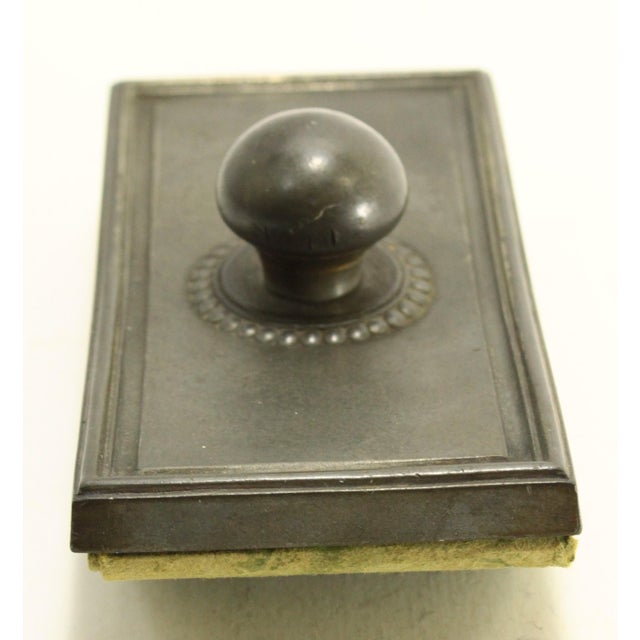 1920's-30's Just Anderson Art Deco Ink Bloater Pewter/Disco Metal ...