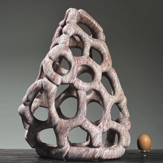 Large Vintage Postmodernist Biomorphic Stone Sculpture/Joan Miro/Jean ...