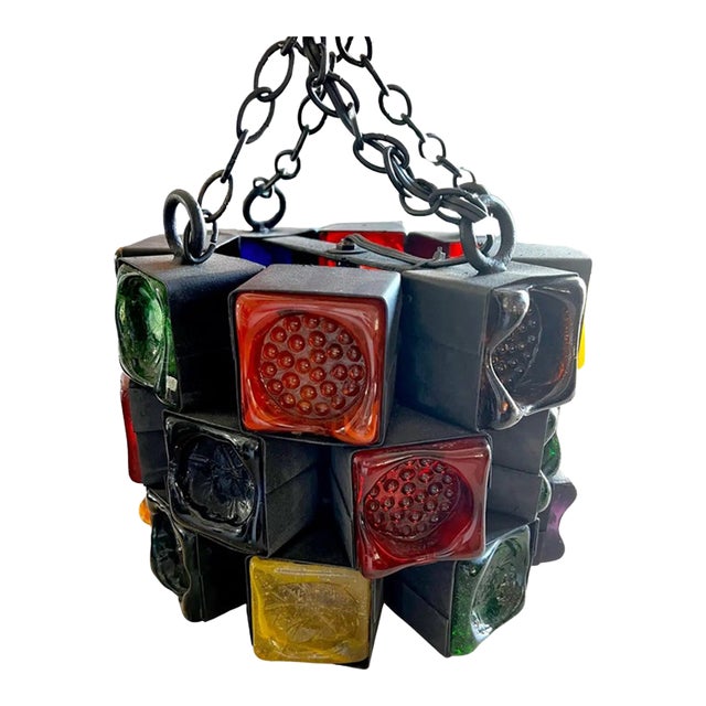 1950s Felipe Delfinger for Feders Mexican Modernist Brutalist Hanging ...