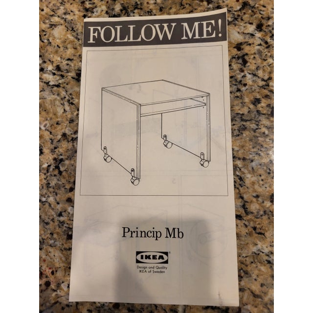 1990s Vintage Ikea Princip Mb Table | Chairish