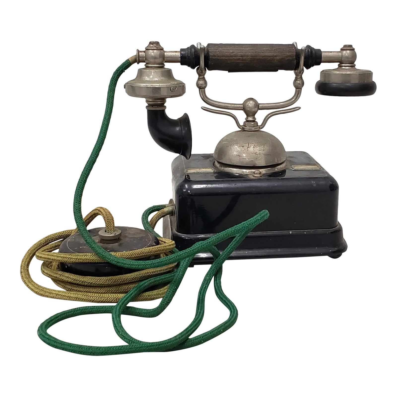 Antique Kjobenhavns Aktieselskab Telefon, Made in Denmark | Chairish