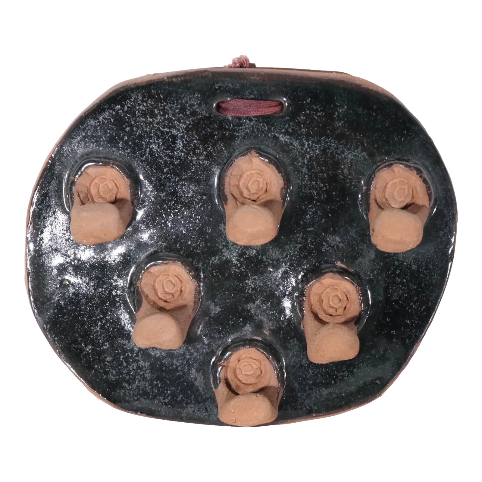 Art Pottery Mid Century Brutalist Style Ceramic Wall Mount Hang It All ...