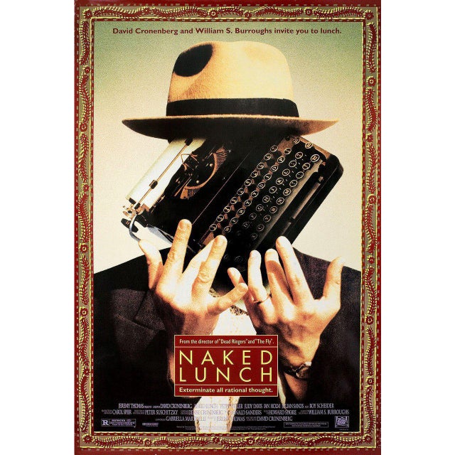 Naked Lunch 1991 U.S. One Sheet Film Poster | Chairish