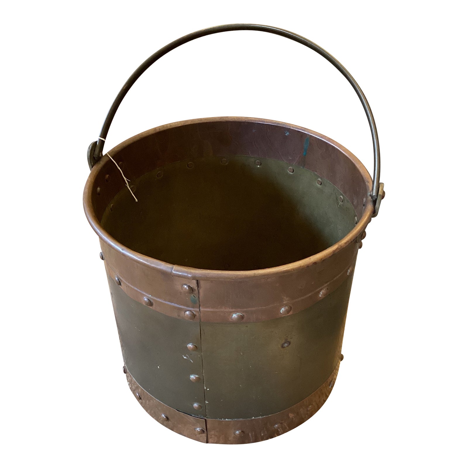 Antique Brass Can | Chairish