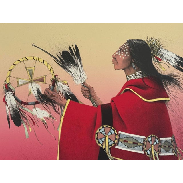 Sacred Manner by Jerry Ingram Artist Proof Lithograph Native American ...