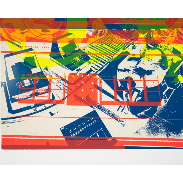 Peter Gee “Singer and the Retailing Revolution” Serigraph Print | Chairish