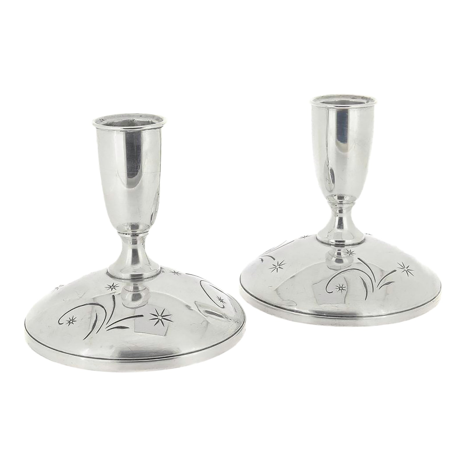 Antique Gorham Mid-Century Sterling Silver Celeste Pattern Console ...
