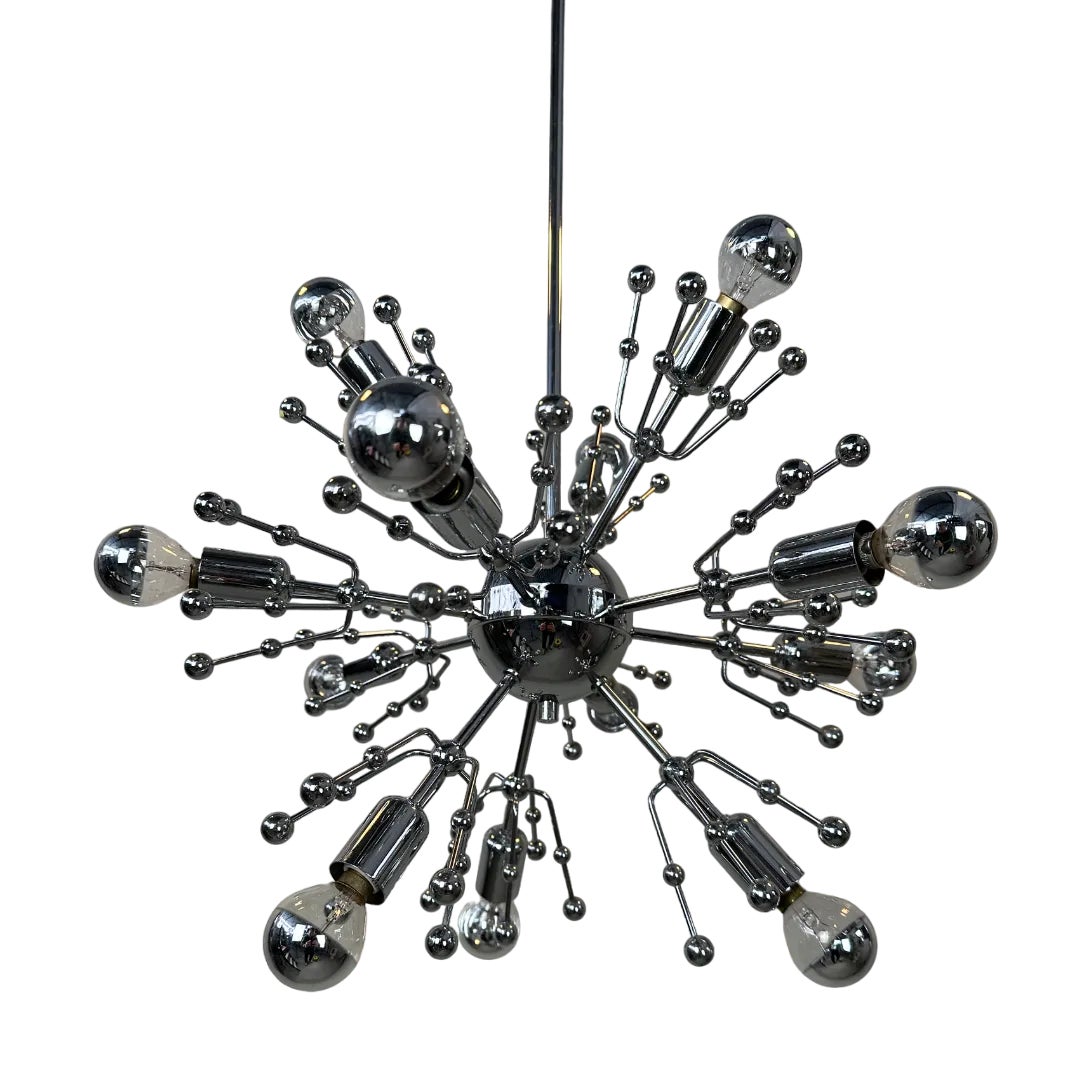 Vintage Design Sputnik Chandelier | Chairish