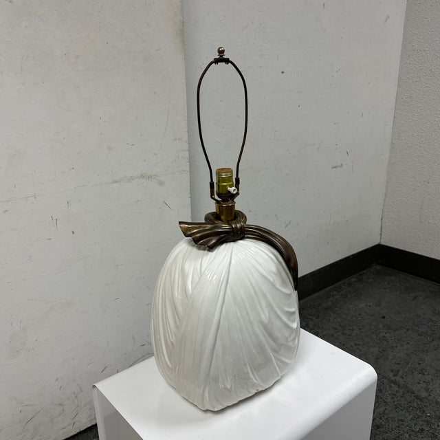 Vintage Chapman Ceramic Table Lamp | Chairish