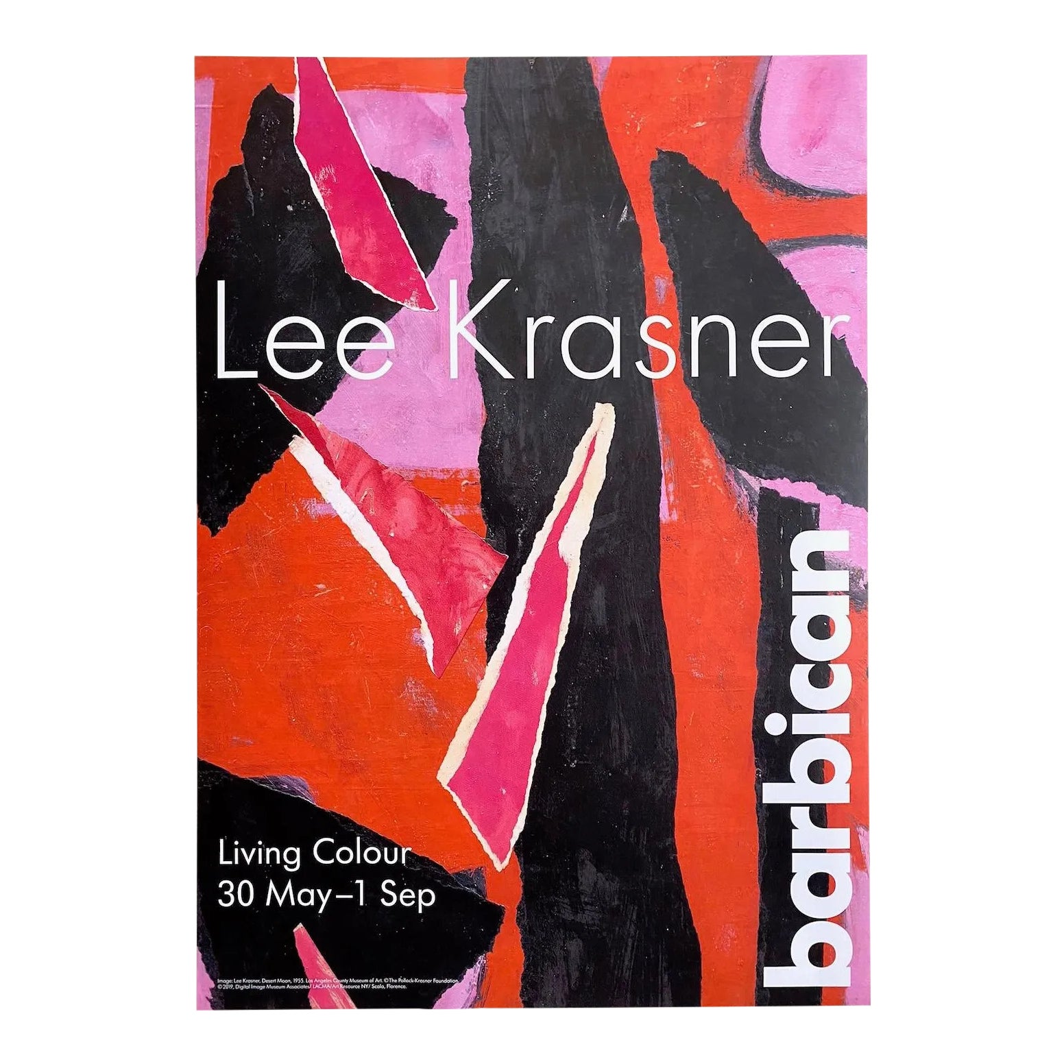 Lee Krasner Foundation Abstract Expressionist Lithograph Print ...