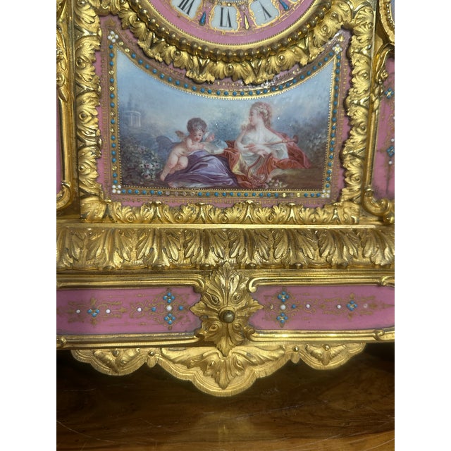 18th Century Antique French Table Clock | Chairish