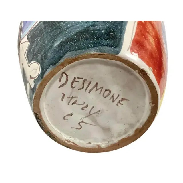 Giovanni DeSimone Vintage Italian Vase | Chairish