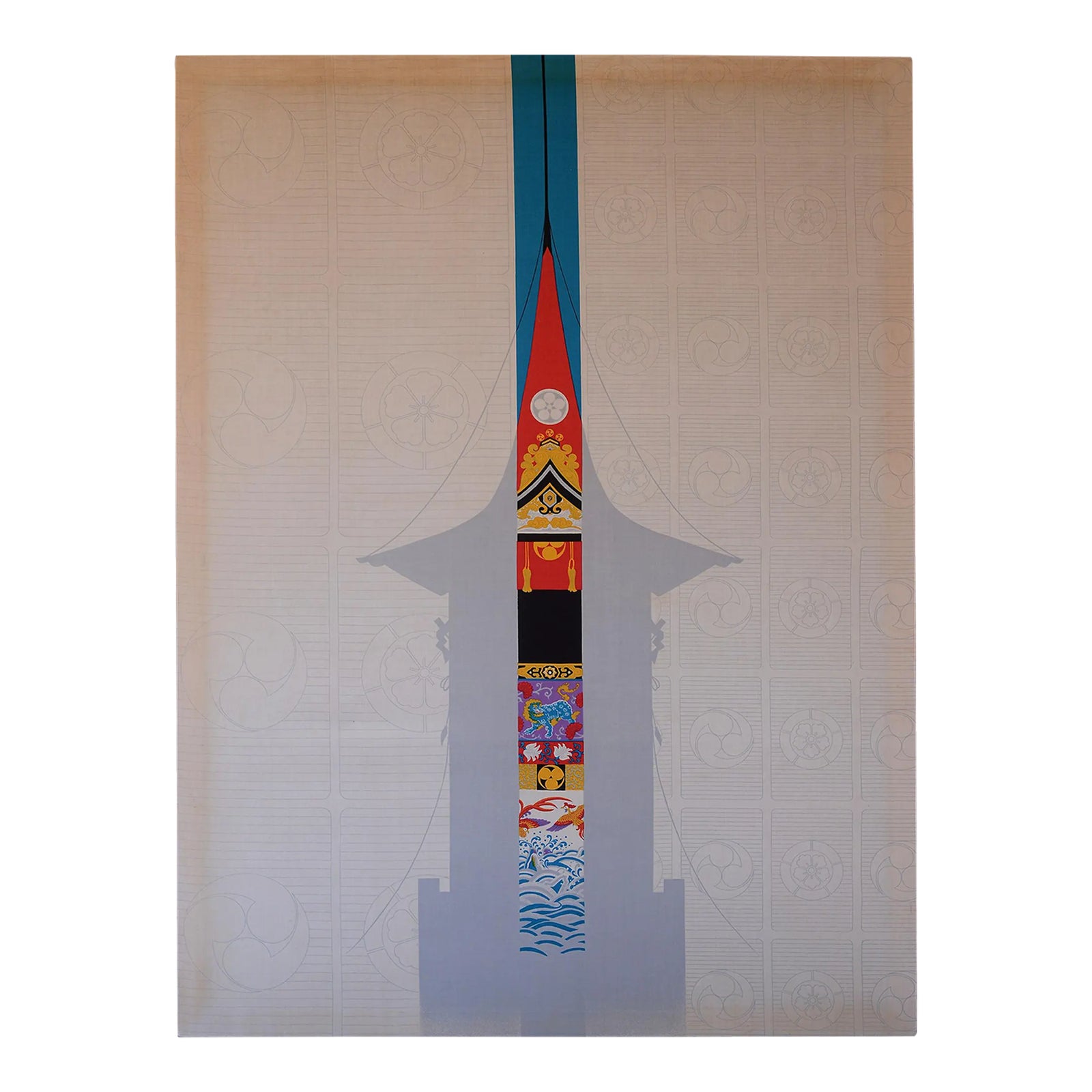 Vintage Large 70s Modernist Finlandia + c.l.o.t.h Japanese Temple ...