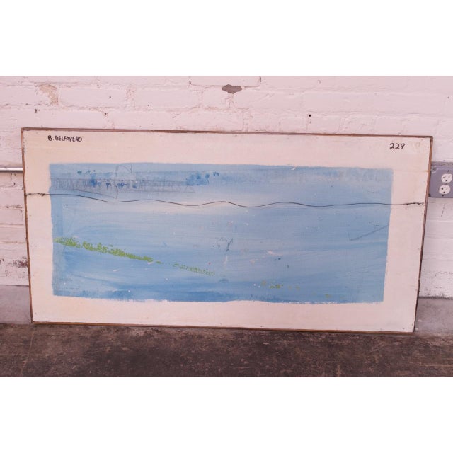 Outsider Art "Hunters" Oil and Acrylic on Panel by Bruno Del Favero ...