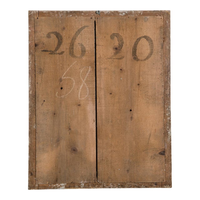 Early 20th Century Antique French Gilt Foxed Mirror | Chairish