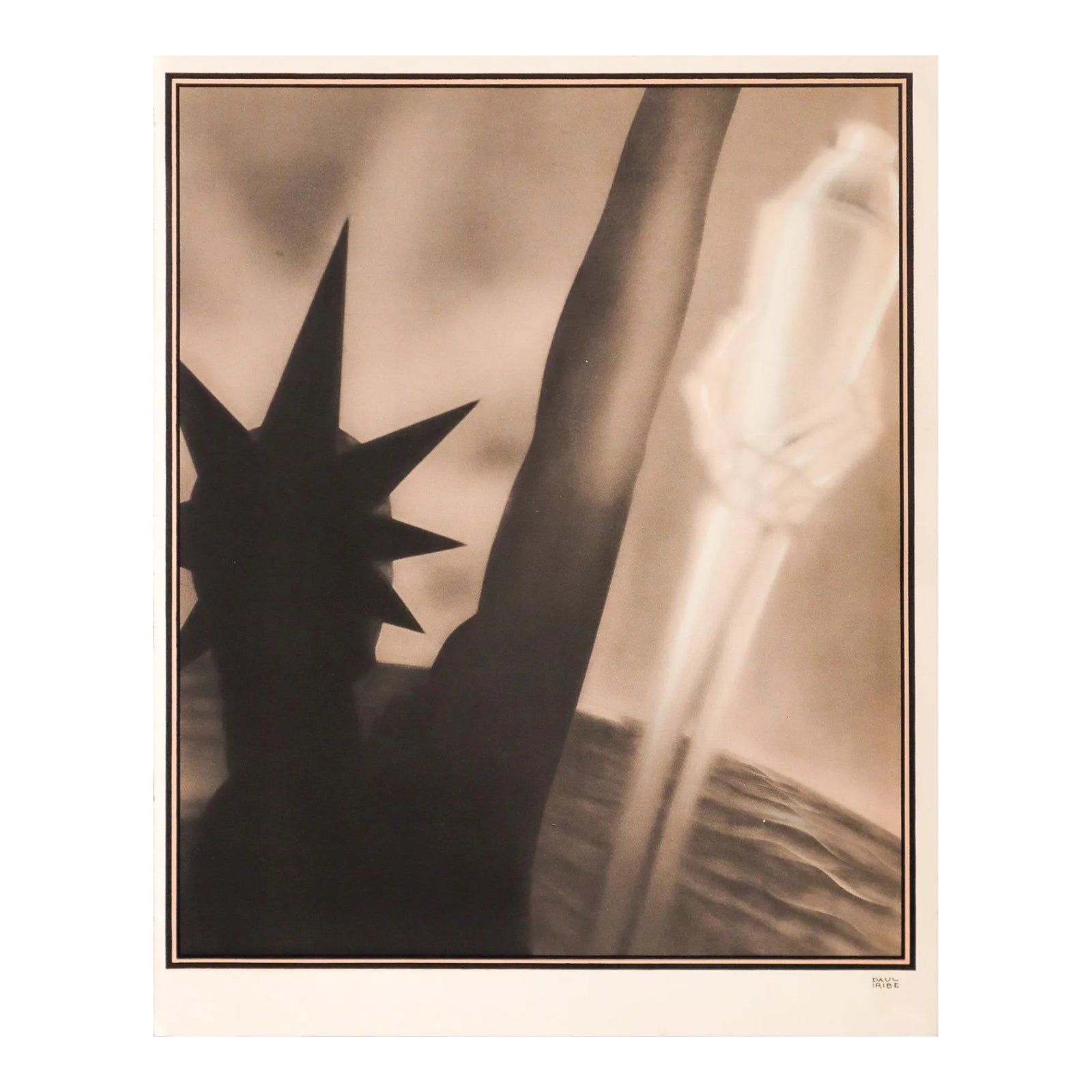 1930s Vintage French Art Deco Print - Nicolas, l'Ombre De La Liberté ...