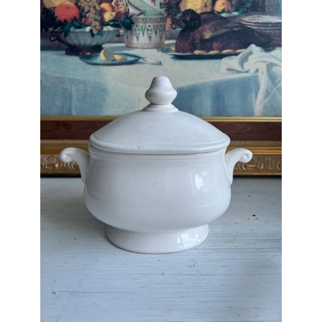 1970s Small White Soup Tureen, Made in Japan | Chairish