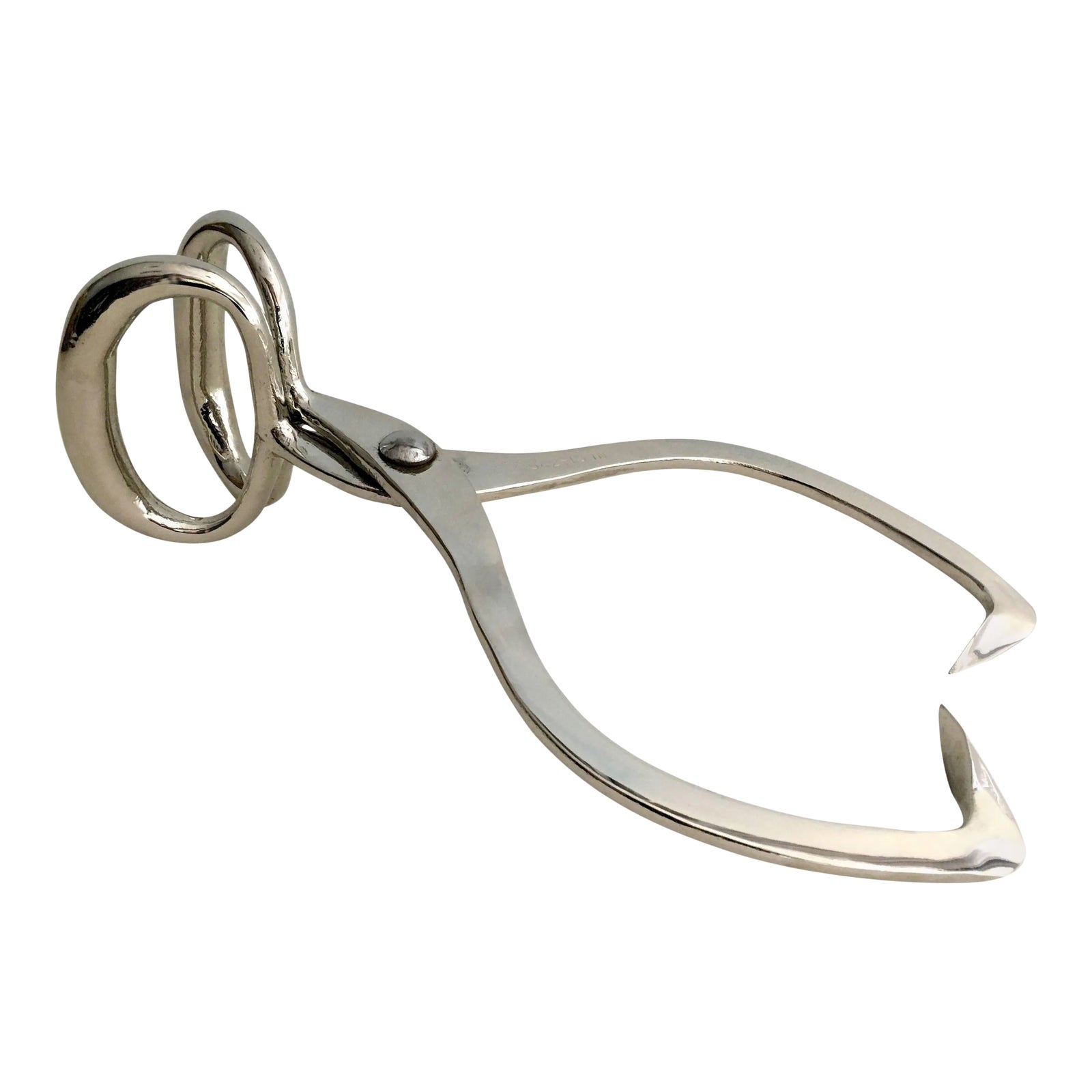 Silver Plated Commercial Ice or Hay Hooks | Chairish