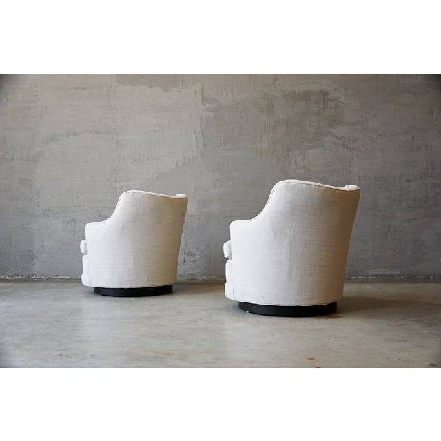 1950s Dunbar Model No. 4626 Swivel Chairs - Set of 2 | Chairish