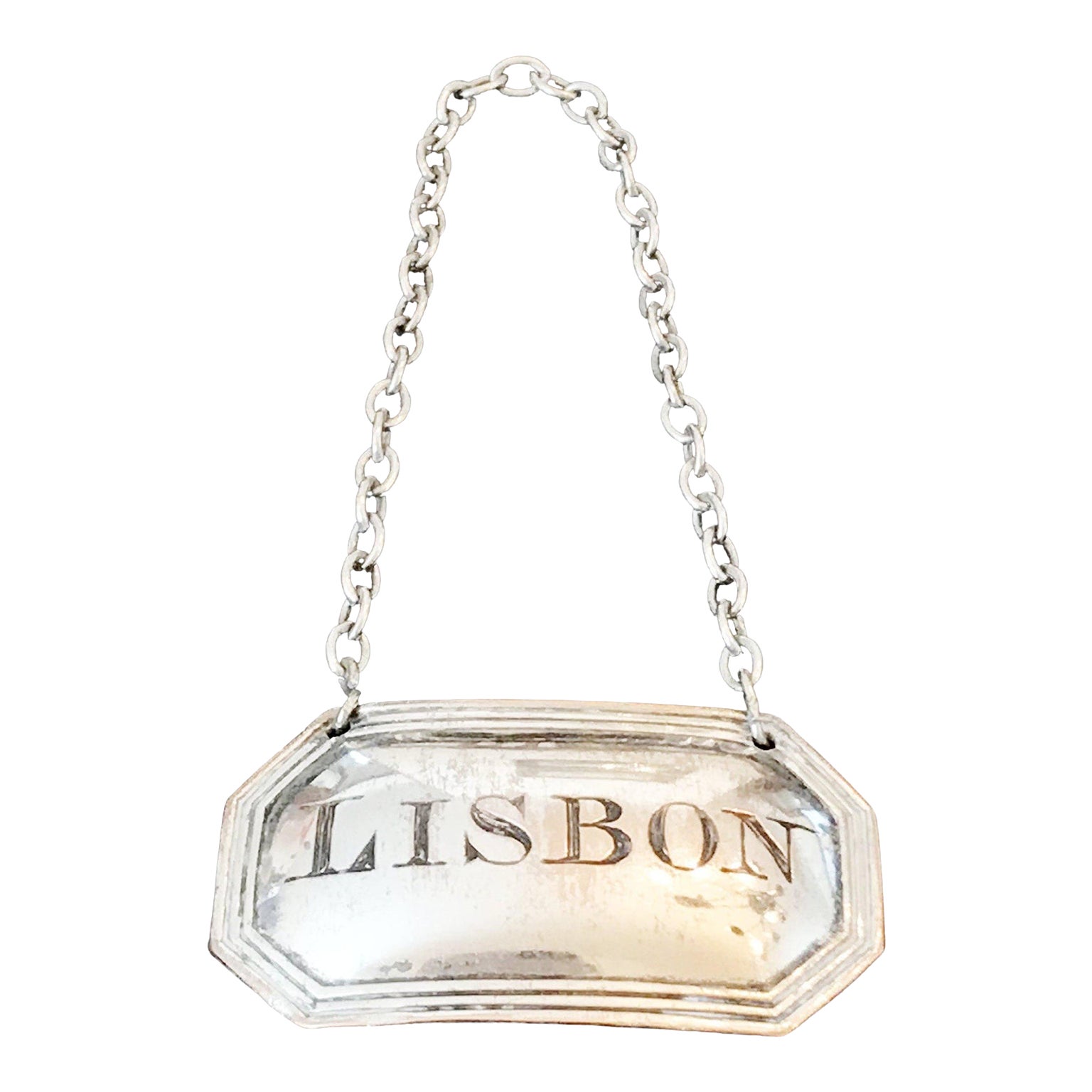 Early 19th Century Early British Silver Sheffield Label: Lisbon | Chairish