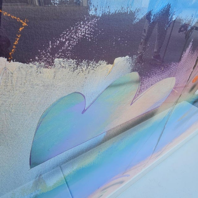 1960s Mid Century Abstract Art by James Groody Oil on Paper Triptych ...