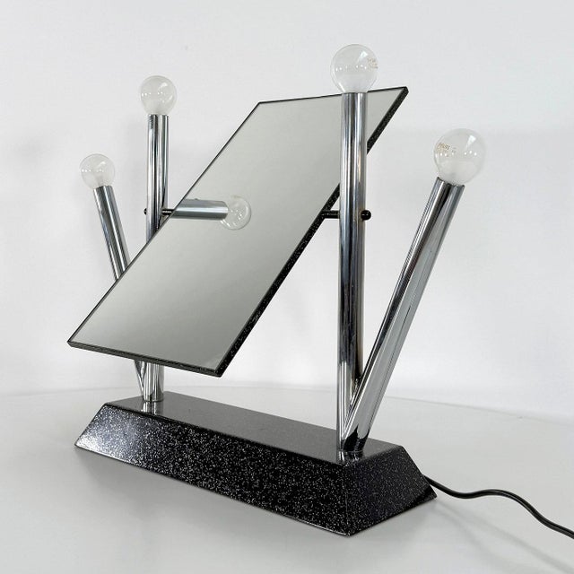 Yucca Table Mirror by Anna Anselmi for Bieffeplast, 1980s | Chairish