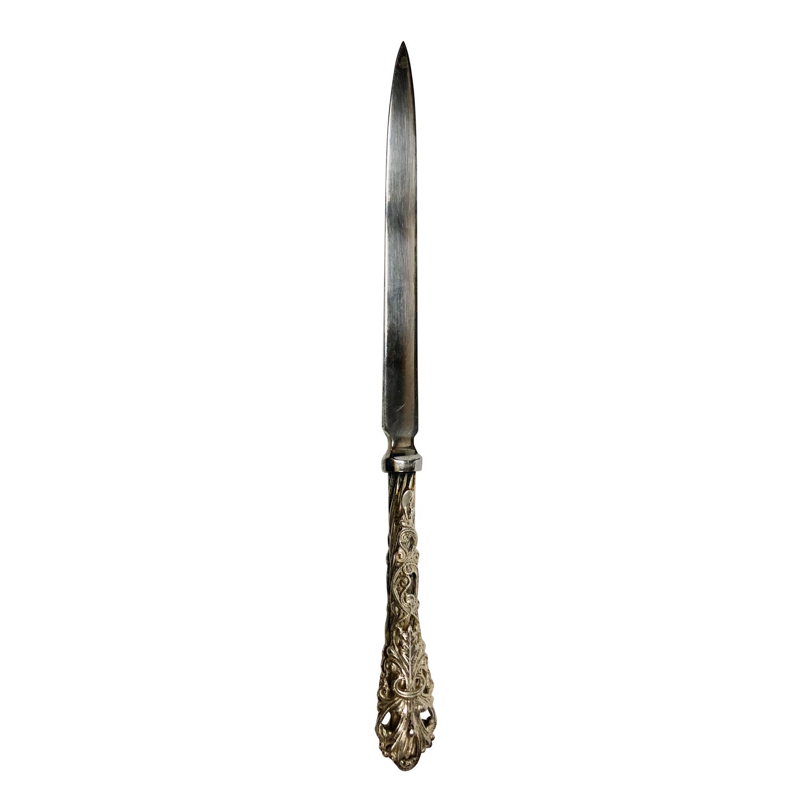 Vintage Sterling Silver Letter Opener | Chairish