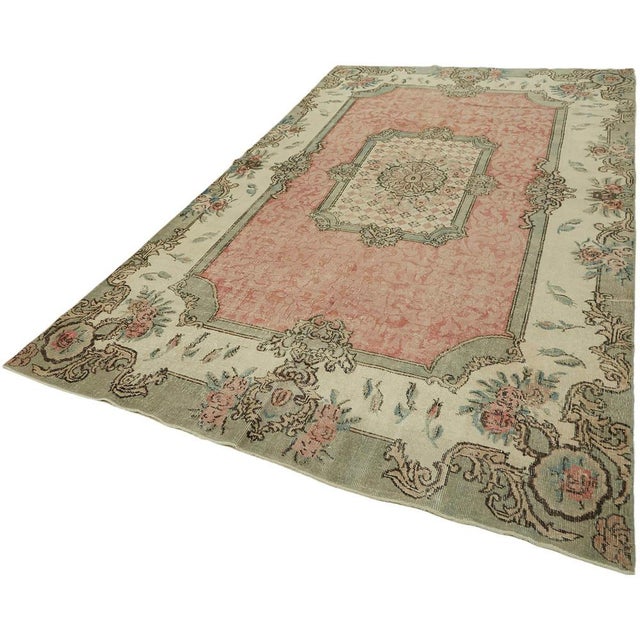 Vintage Turkish Beige Rug | Chairish