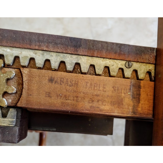 Vintage Walter of Wabash Dining Table With 3 Sections. | Chairish