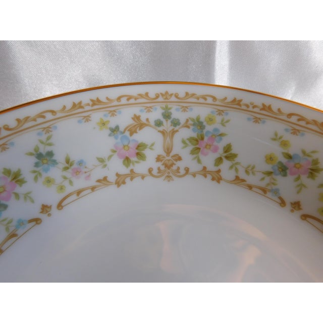 1970s Noritake Coupe Soup Bowl in Long Ago Pattern | Chairish