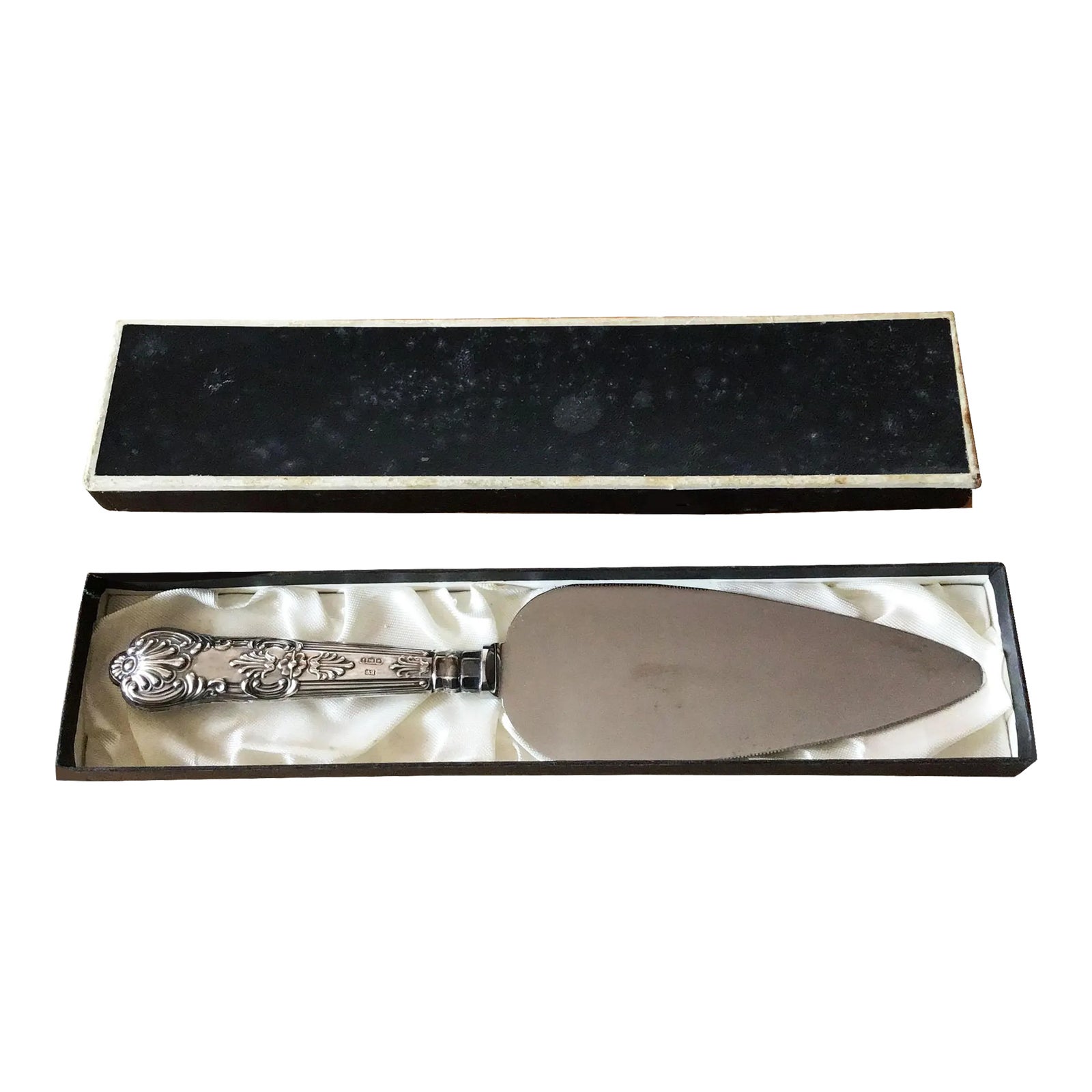Vintage 1973 Viners of Sheffield Sterling Silver Cake Knife/Server ...