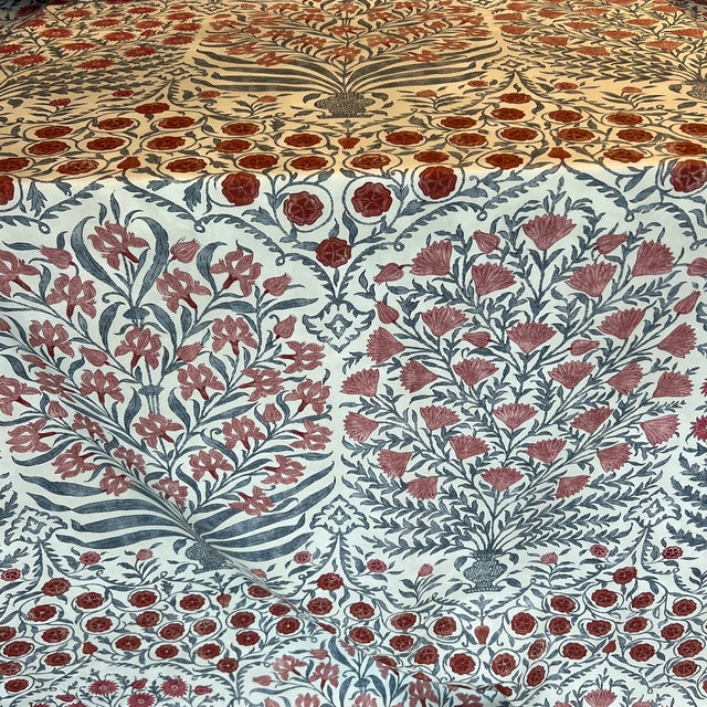 Oscar De La Renta for Lee Jofa Sameera Cotton Fabric - 2 Yards | Chairish