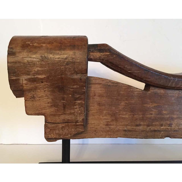 Rustic Ox Wooden Yoke Mounted | Chairish