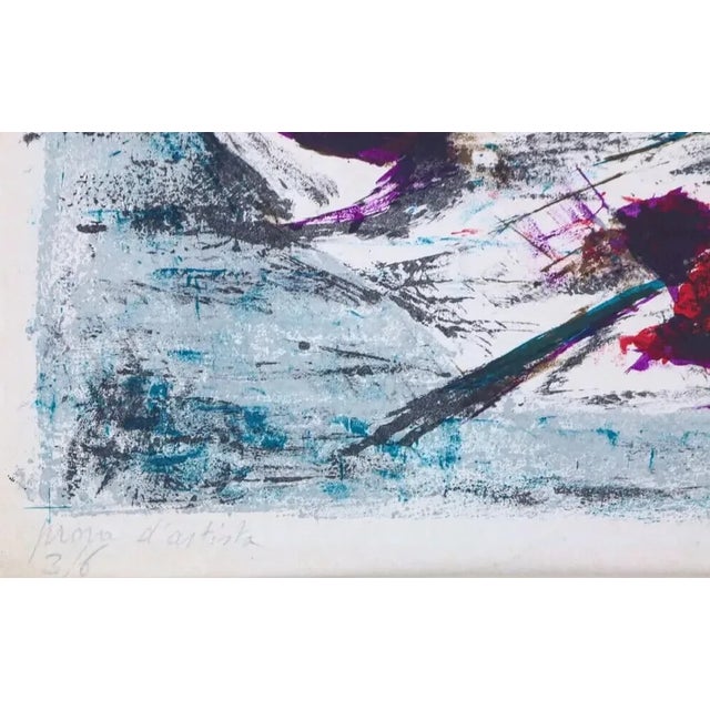 1950s Ivan Mosca Bouquet, Lithograph, Signed, Numbered | Chairish