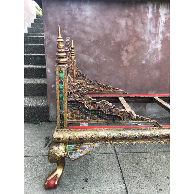 Antique Royal Thai Daybed | Chairish