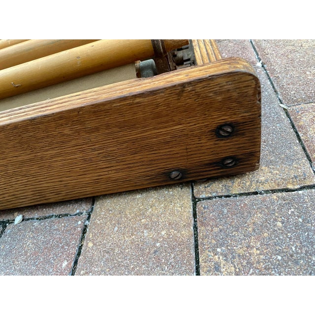 Mid 20th Century Denoyer Geppert Pull Down Maps in Oak Frames - Set of ...