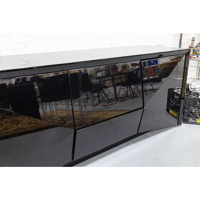 Sapphire by Rossetto Black Lacquered Wood Contemporary Italian ...