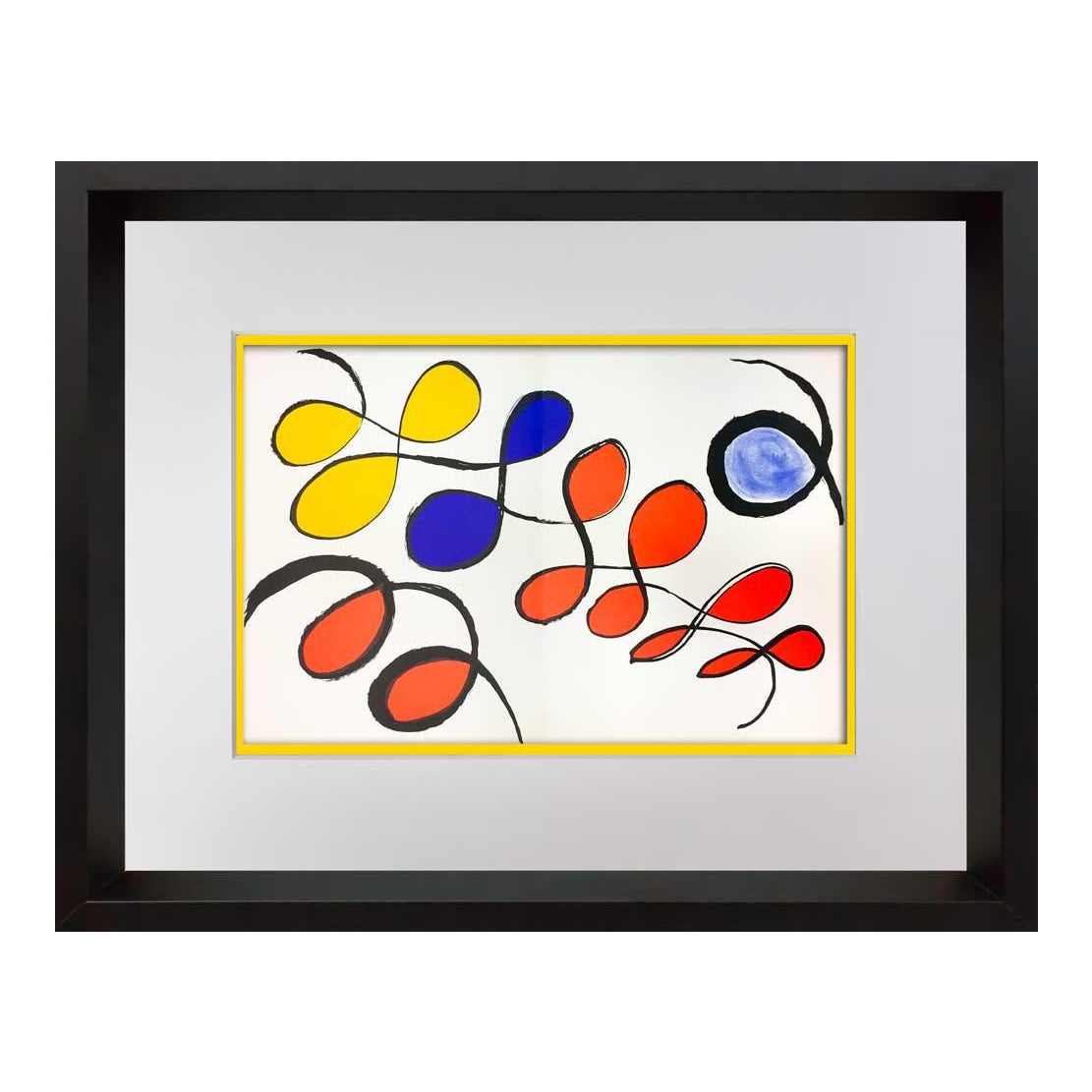1970s Vintage Alexander Calder Lithograph Print | Chairish