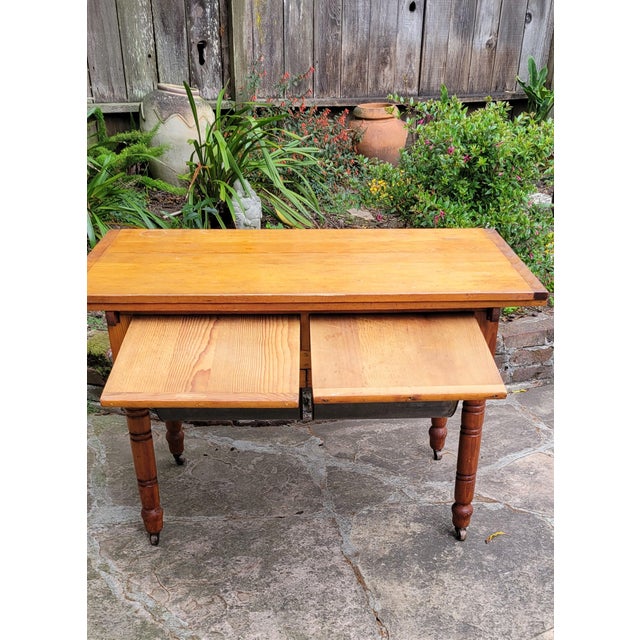 1900s Antique Bin Table | Chairish