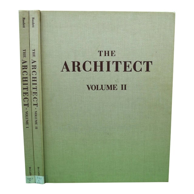 "The Architect Vol. 1 & 2" 1976 Ranlett, William H. | Chairish