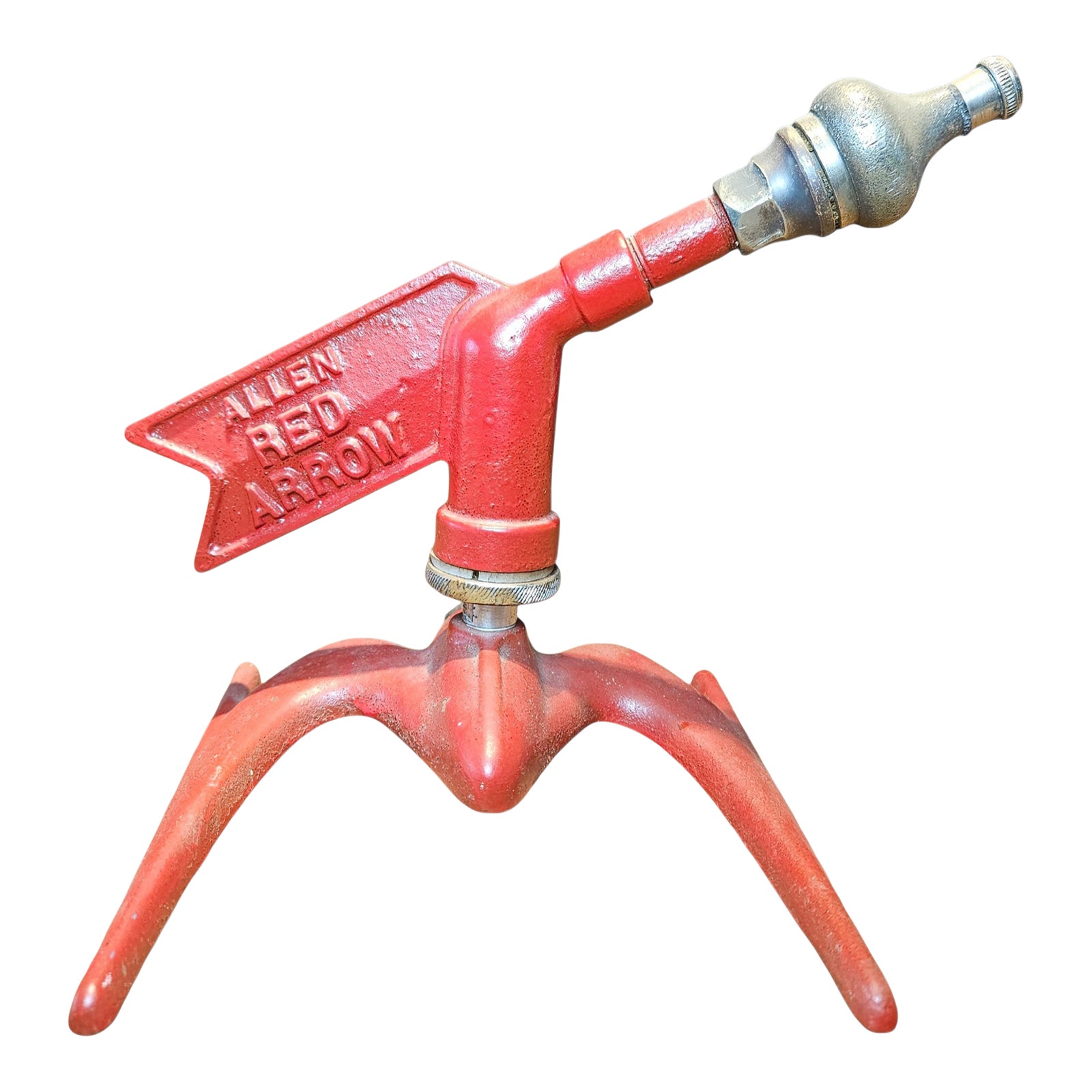 Vintage "Red Arrow" Lawn Sprinkler | Chairish