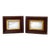 Vintage Rustic Wood Frames - a Pair | Chairish