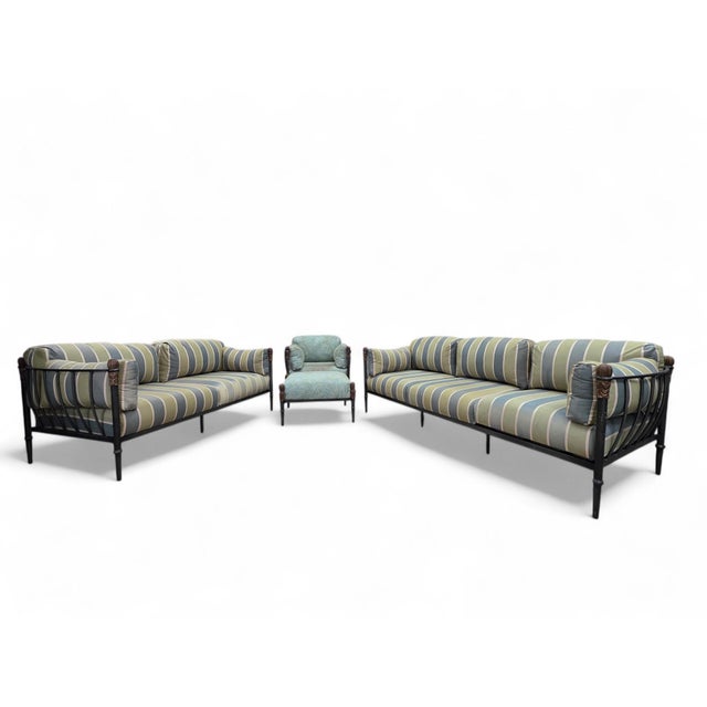 Montecito Sofa, Loveseat, Chair and Ottoman by Michael Taylor – 4 Piece ...